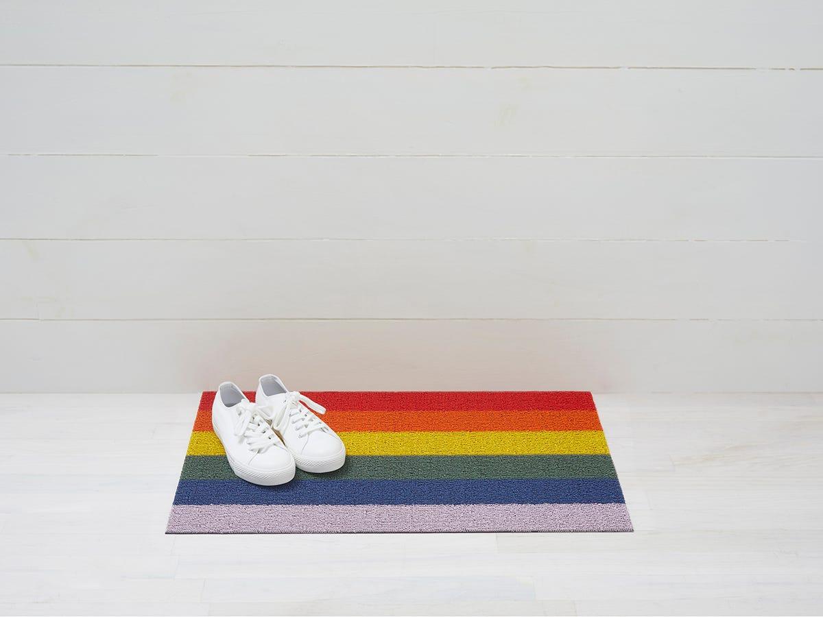 Pride Stripe Shag Mats | Chilewich UK
