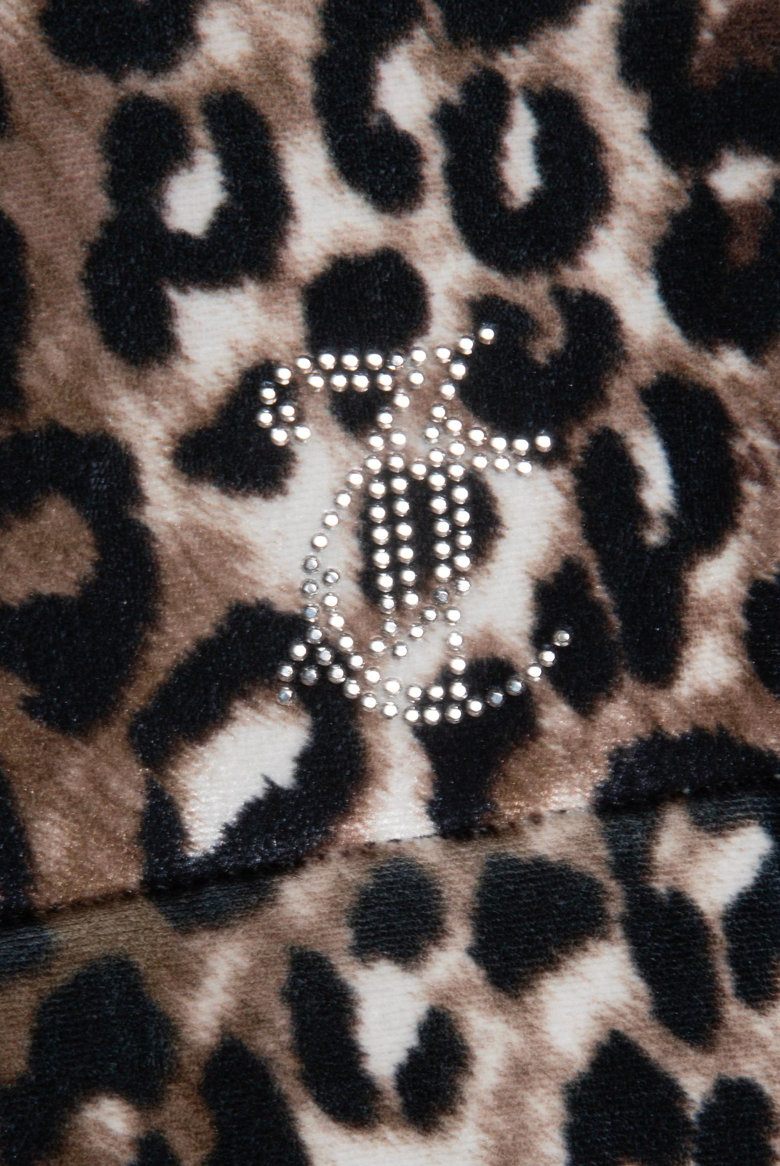 Leopard Print Velour Puffa Jacket | Juicy Couture Germany