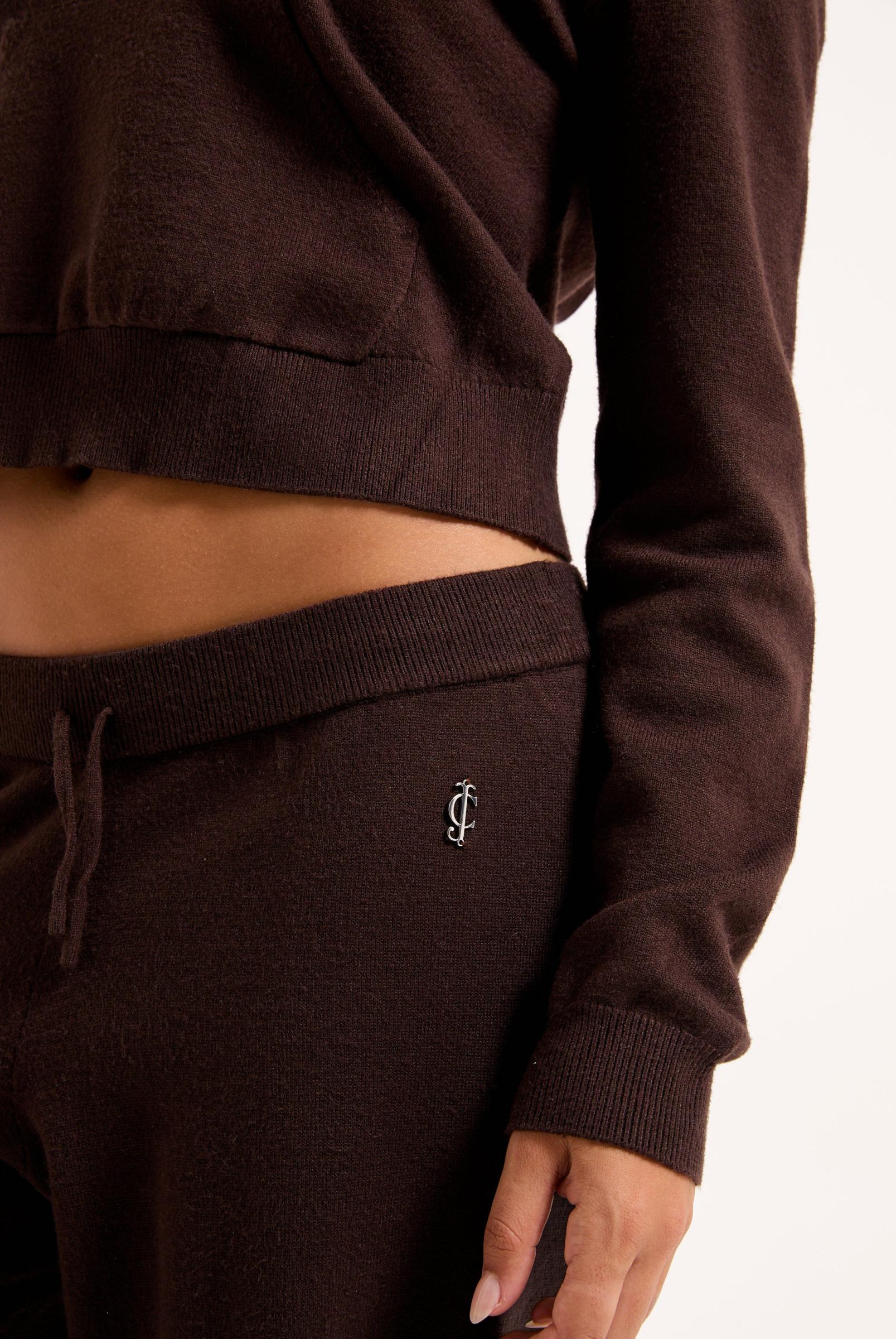 Java Heritage Knit Mid Rise Wide Leg Bottoms | Juicy Couture Germany