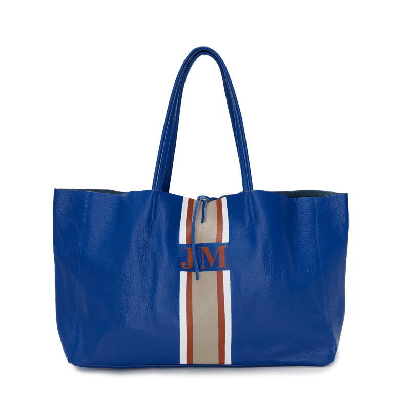 Egerton Shopper - Lightning Blue | Lily & Bean USA - Luxury ...