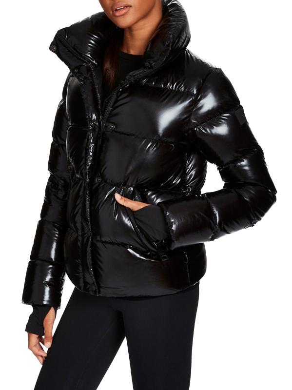 Shop Sam. - Isabel Glossy Down Puffer Jacket | Saks Fifth Avenue Australia