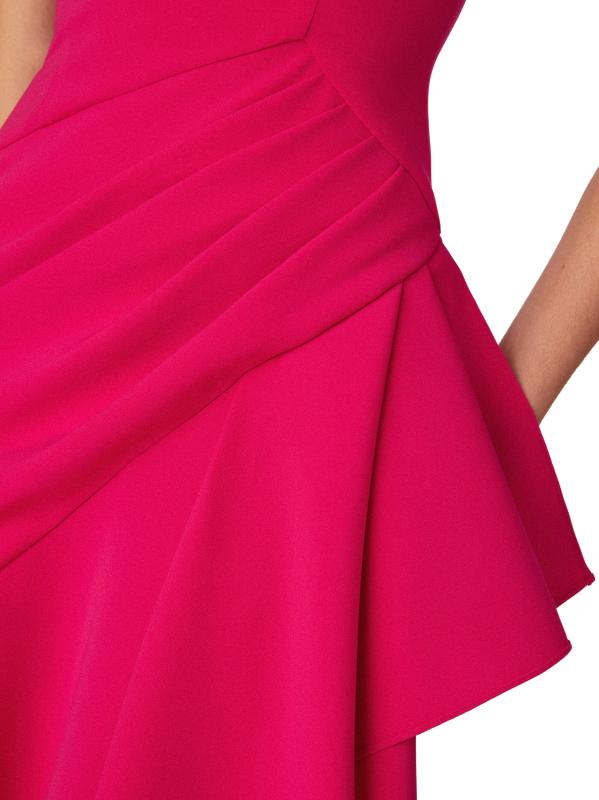 Shop Shoshanna - Verena Ruffled High-Low Maxi Dress | Saks Fifth Avenue ...