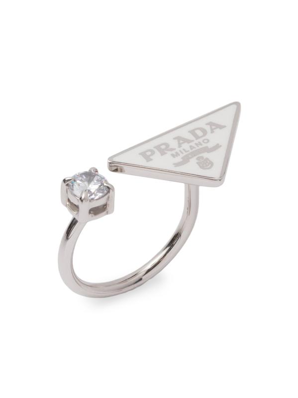 購買 Prada - Prada Symbole Ring | Saks Fifth Avenue 台灣