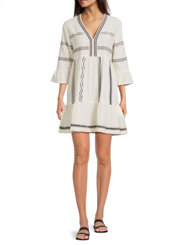 Shop Lemlem - Hannah Flutter Dress | Saks Fifth Avenue Canada