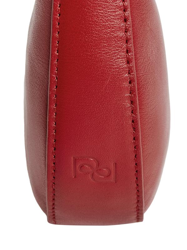 Shop Reformation - Mini Rosetta Leather Top Handle Bag | Saks Fifth ...