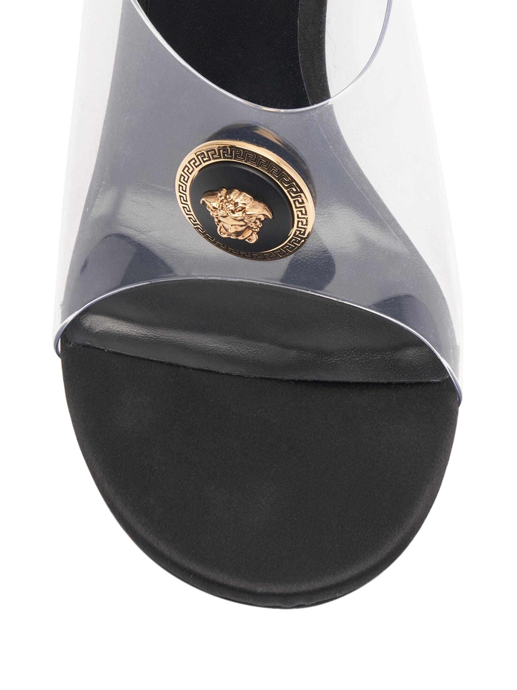 Shop Versace - 110MM PVC Mules | Saks Fifth Avenue Japan