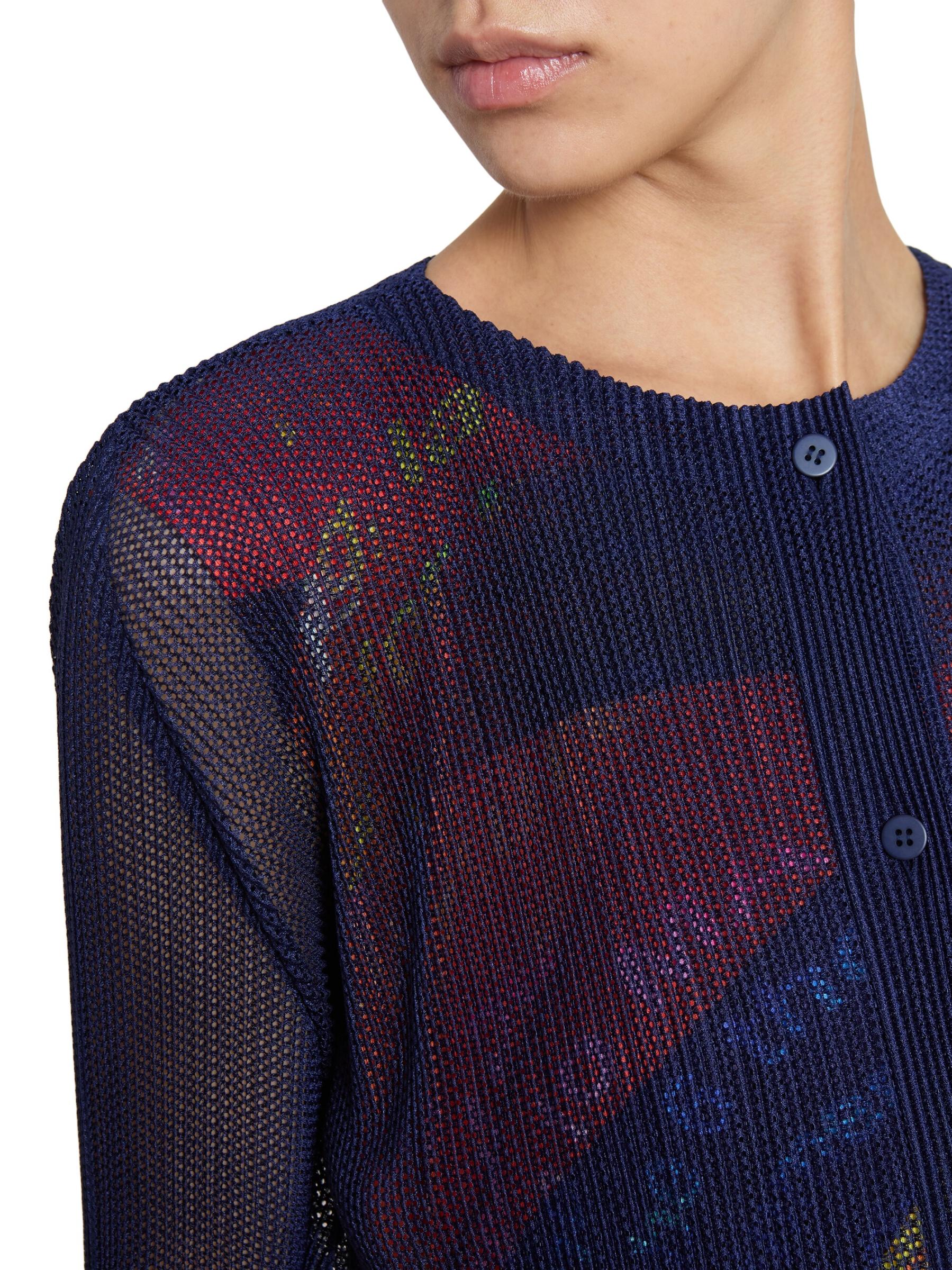 Shop Pleats Please Issey Miyake - Interplanetary Tatami July Cardigan ...