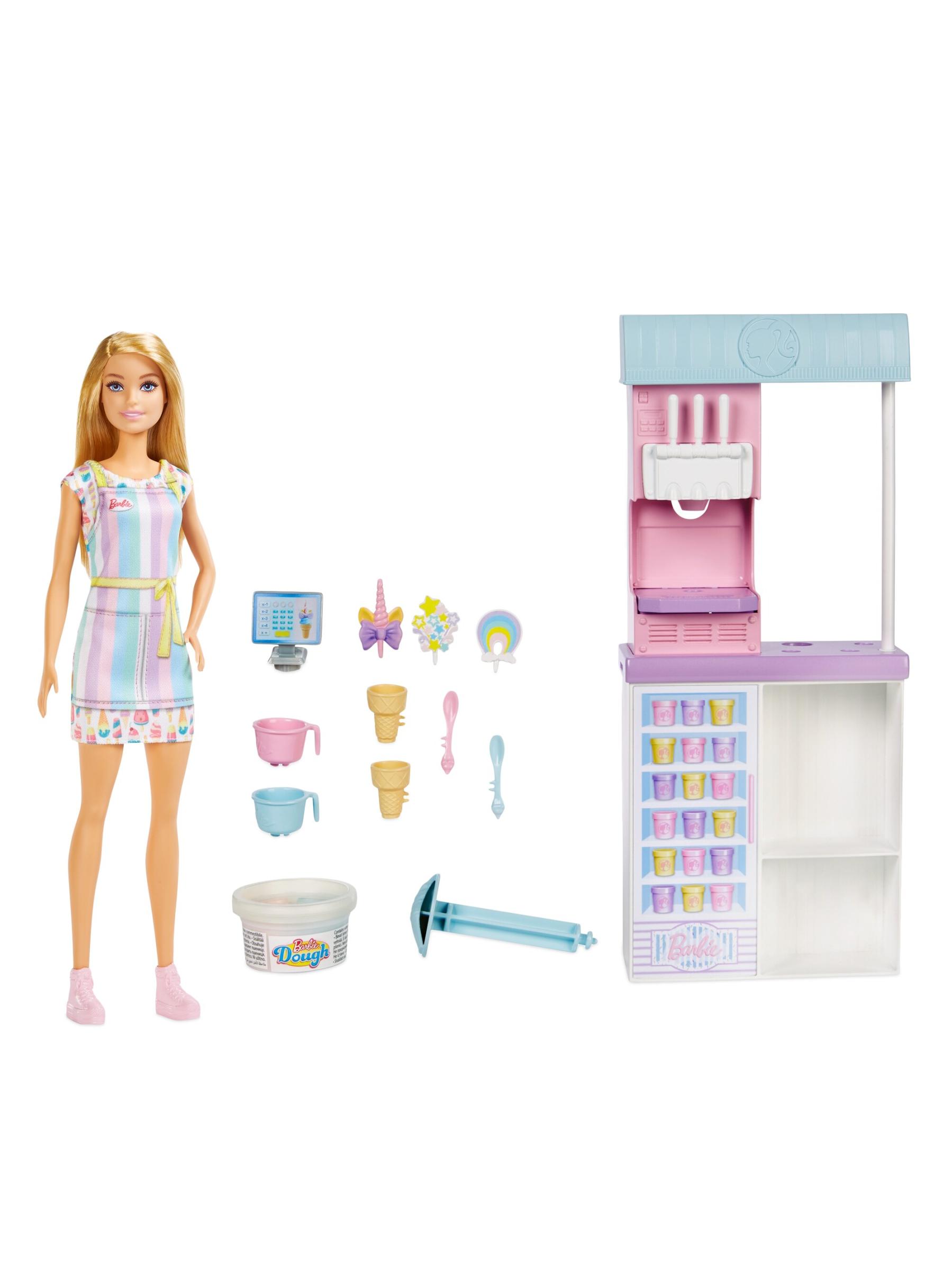 Shop Barbie Barbie Ice Cream Shop Playset Saks Fifth Avenue Bahrain