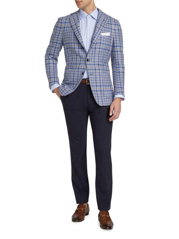 Shop Kiton - Cashmere Single-Breasted Sports Jacket | Saks Fifth Avenue ...