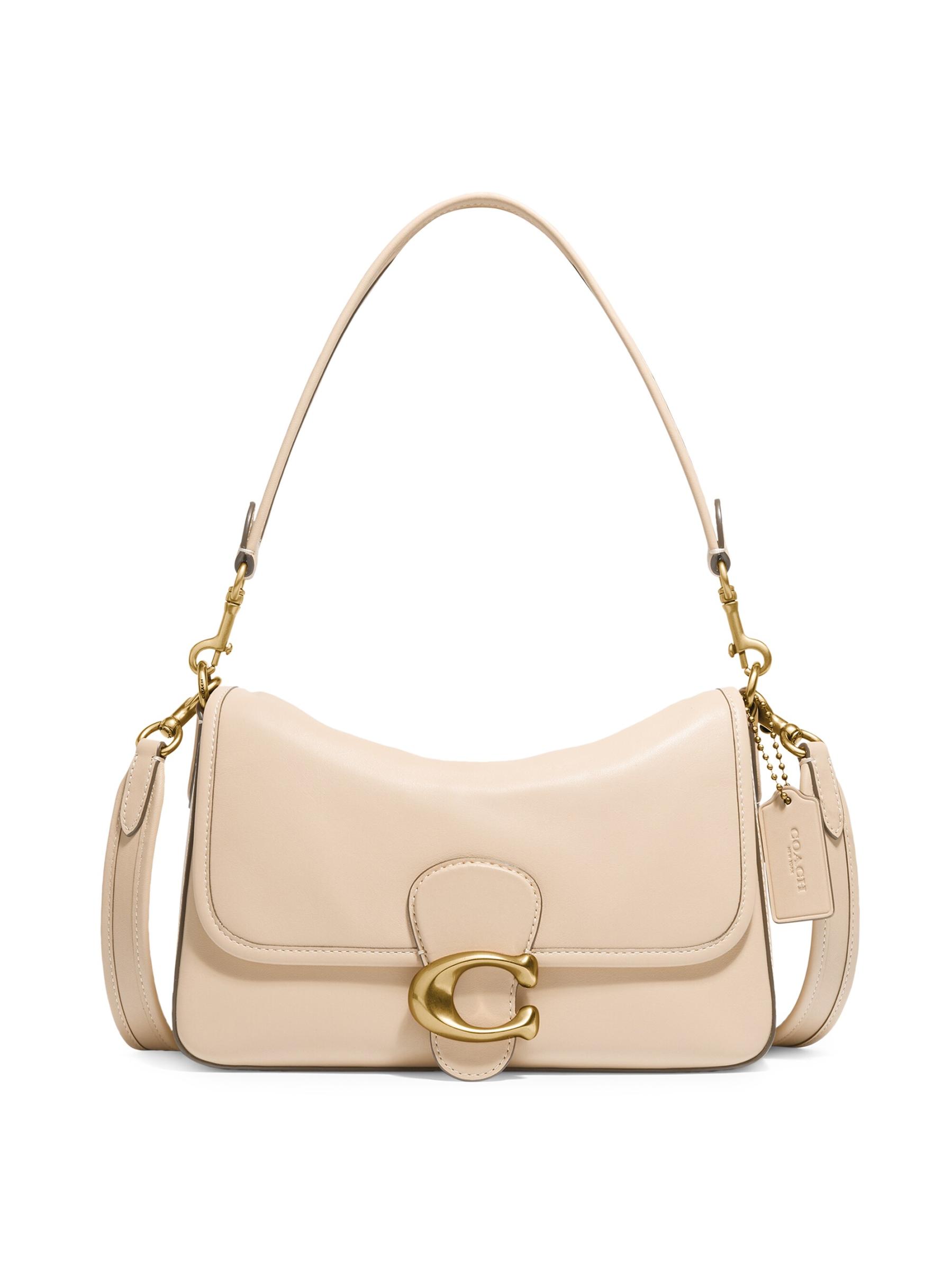 Shop COACH - Soft Tabby Calf Leather Shoulder Bag | Saks Fifth Avenue ...