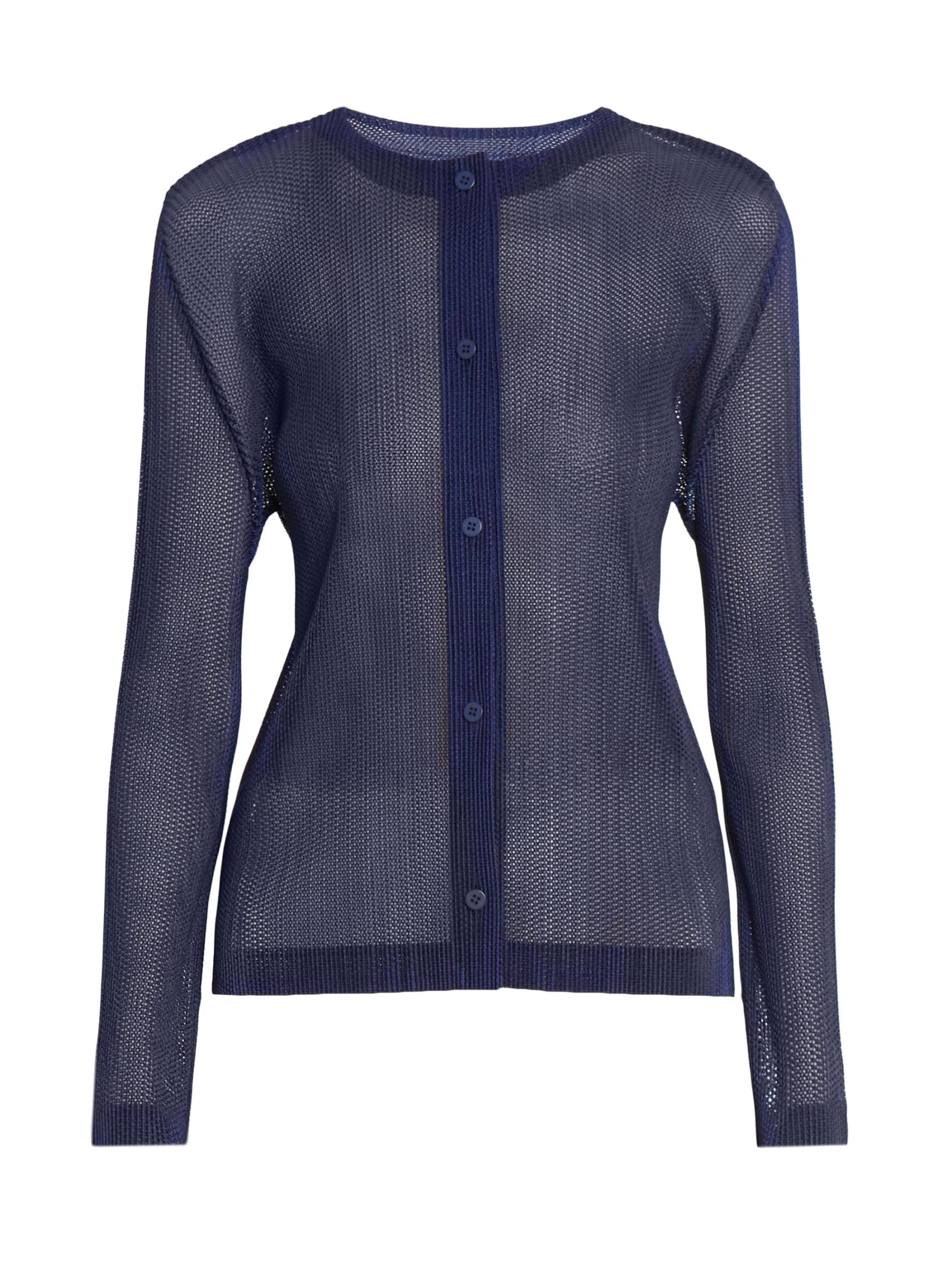 Shop Pleats Please Issey Miyake - Interplanetary Tatami July Cardigan ...