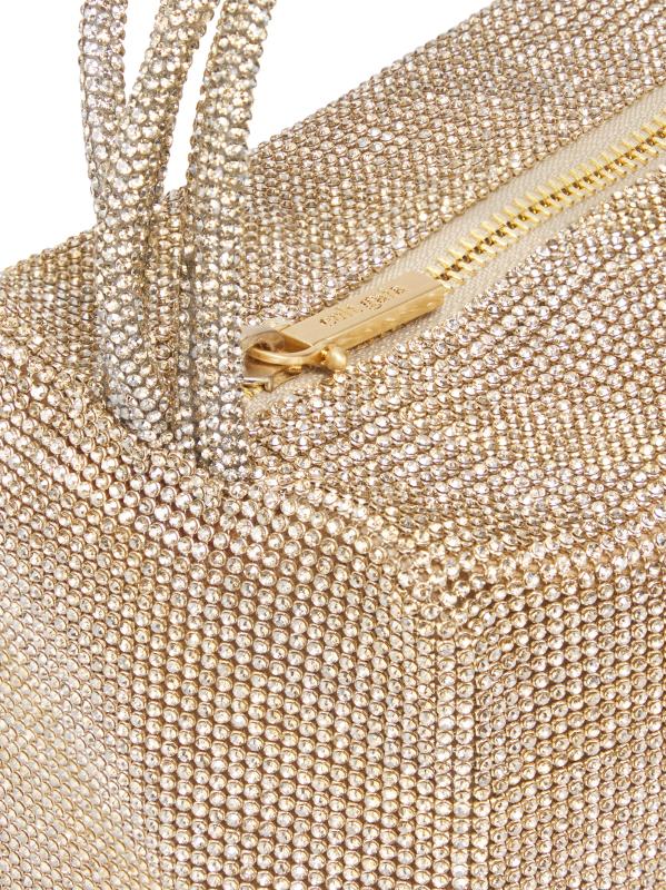 Shop Cult Gaia - Mini Sienna Crystal Chainmail Top Handle Bag | Saks ...