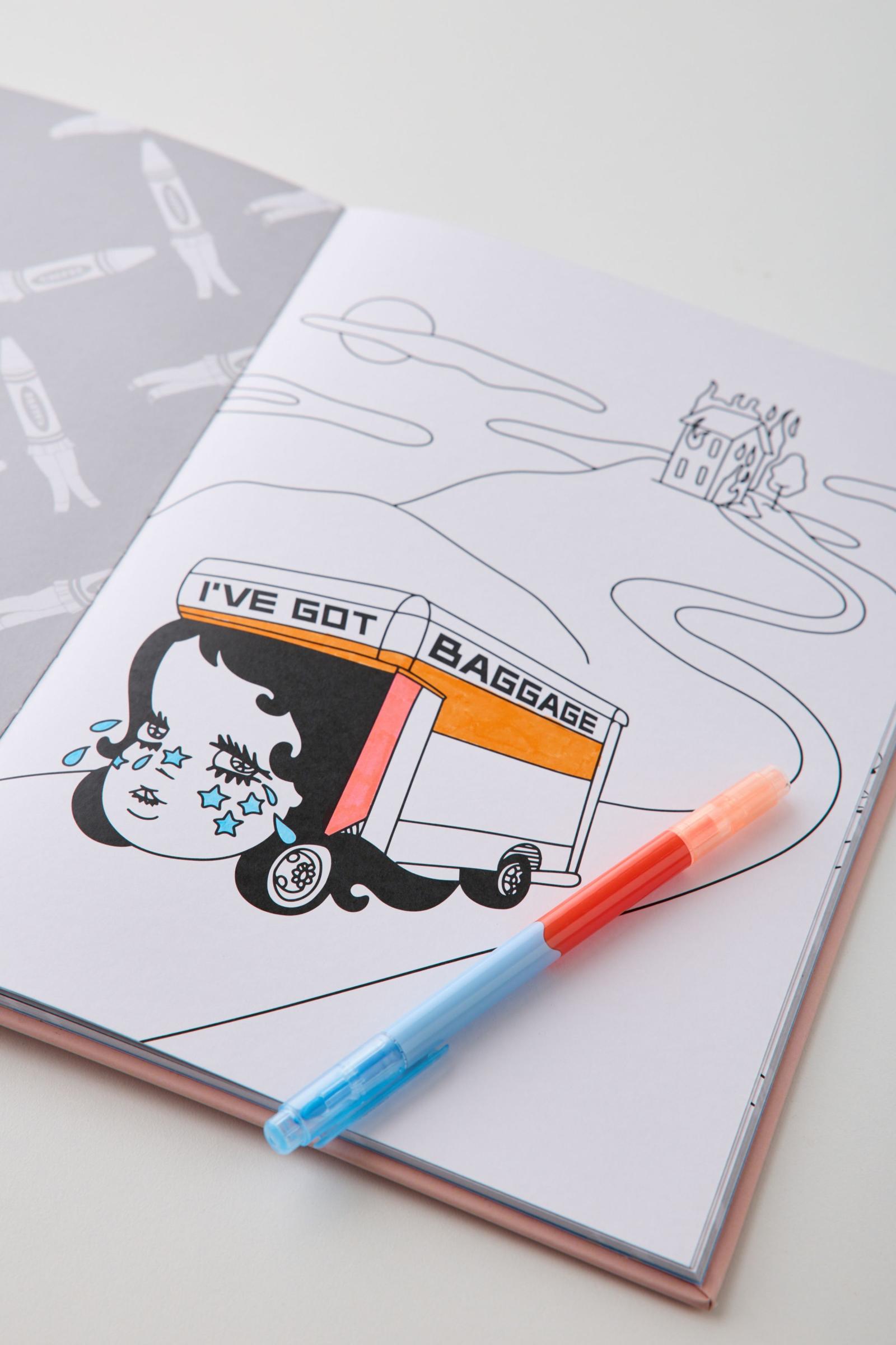 Valfré Coloring Book Vol. 2 By Ilse Valfré | Urban Outfitters Singapore ...
