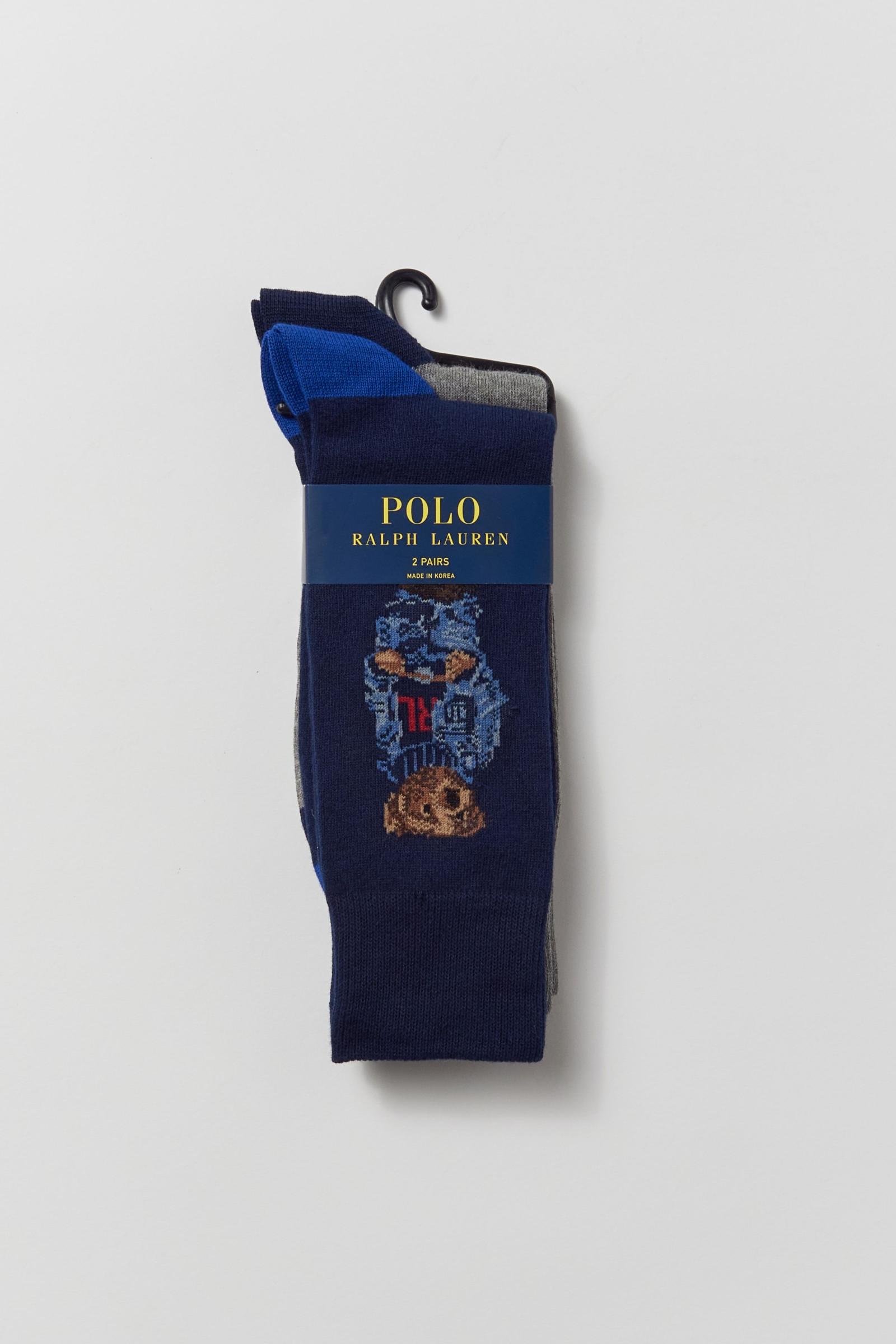 Polo Ralph Lauren Denim Bear Crew Sock 2-Pack | Urban Outfitters Korea ...