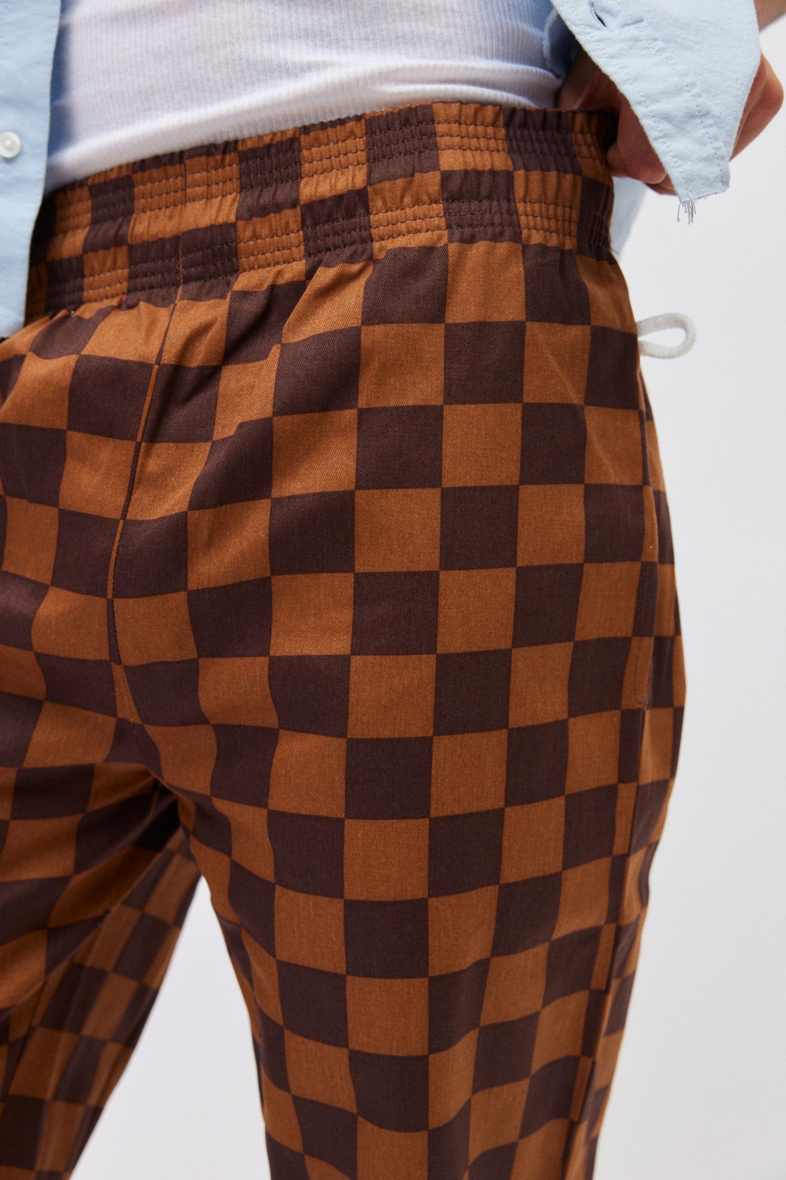 Cookman Checkerboard Wide Chef Pant | Urban Outfitters Korea - Clothing ...