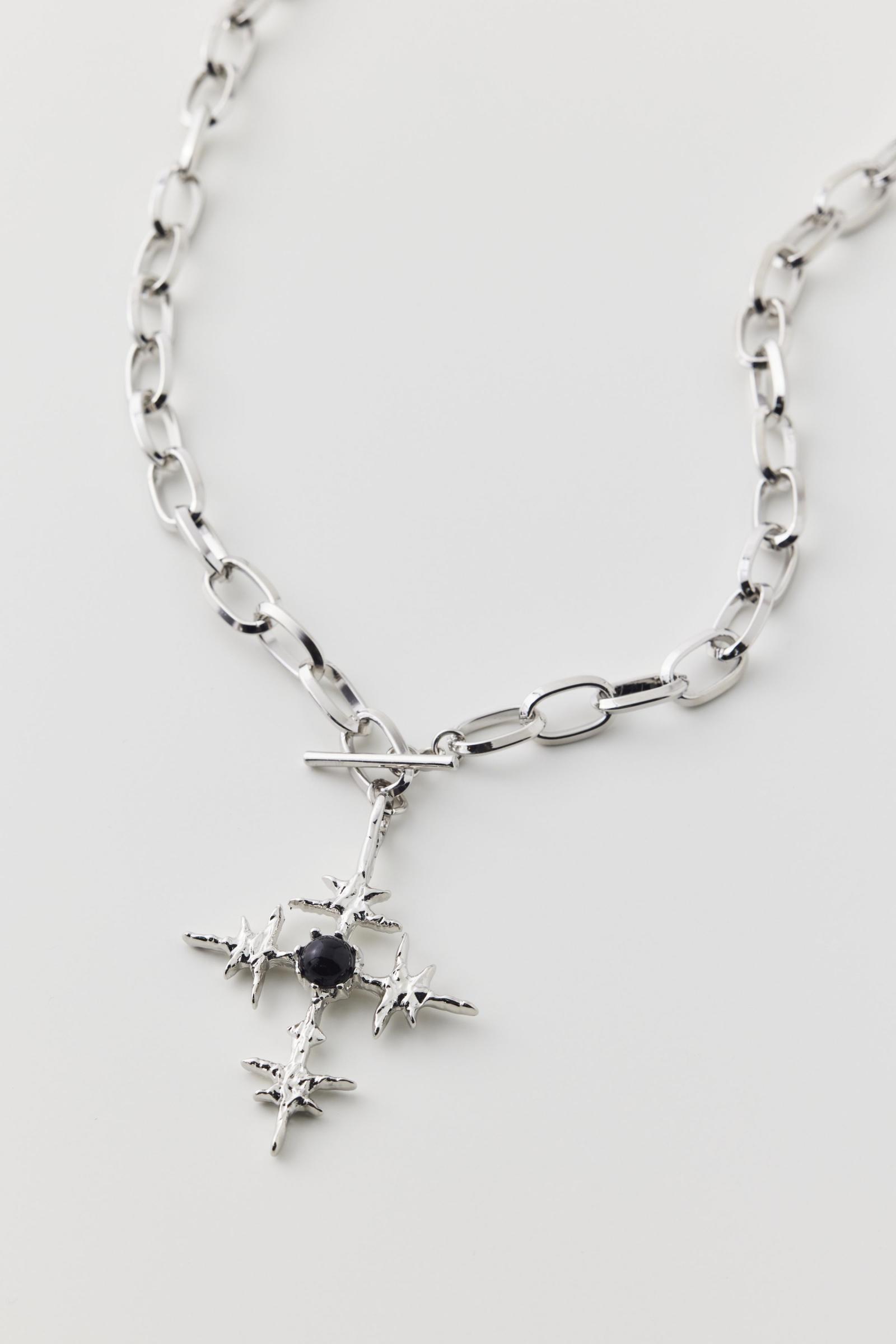 Phoenix Cross Pendant Necklace | Urban Outfitters Korea - Clothing ...