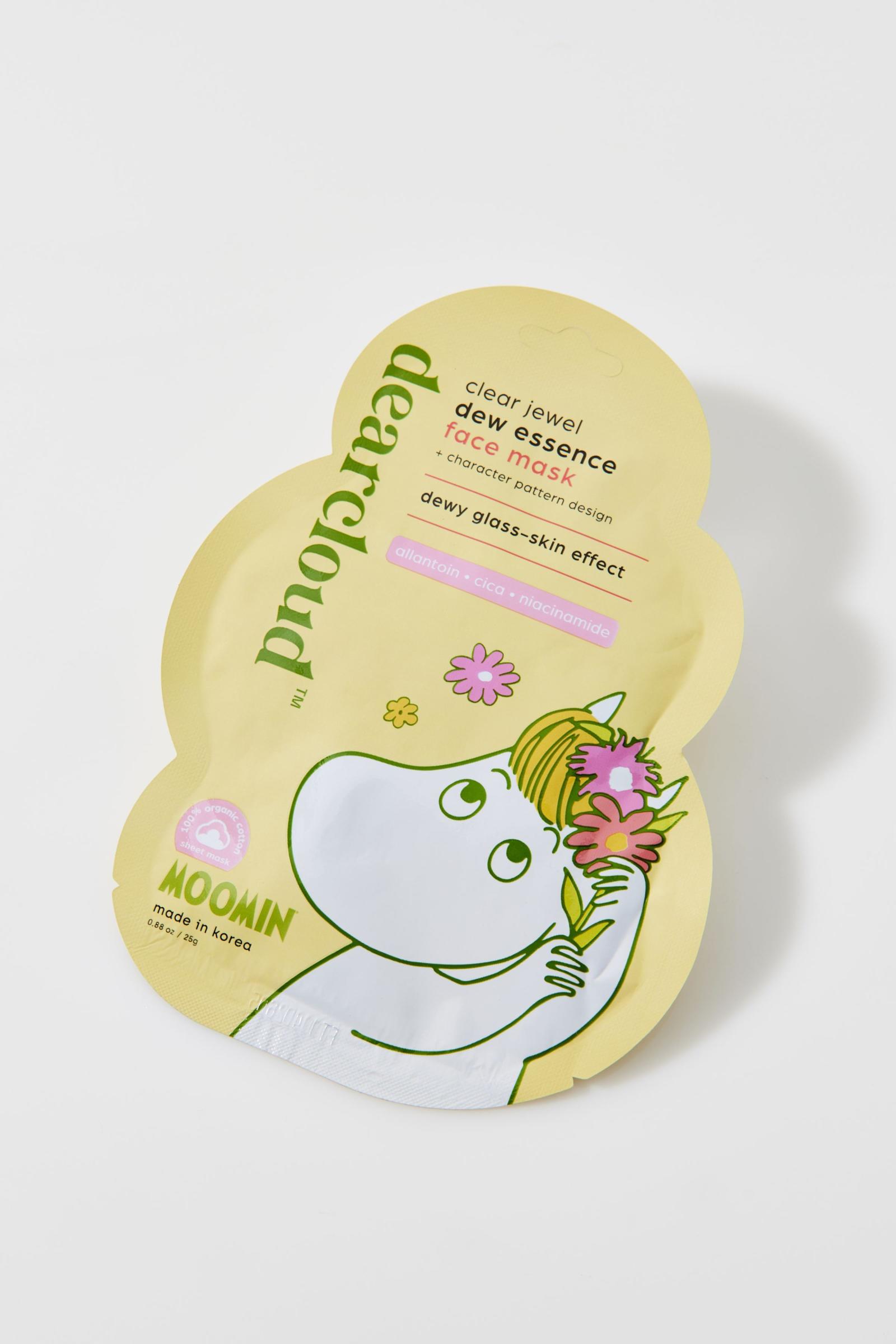 dearcloud X Moomin Clear Jewel Dew Essence Face Sheet Mask | Urban ...