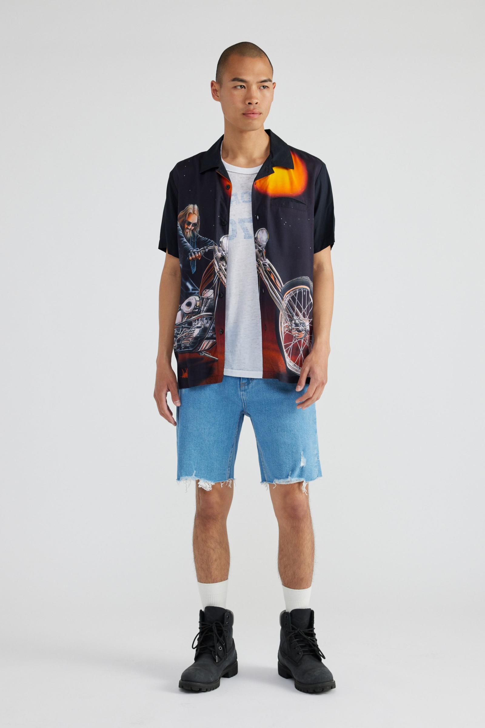 Loser Machine X David Mann Kickstart Short Sleeve Shirt | Urban ...