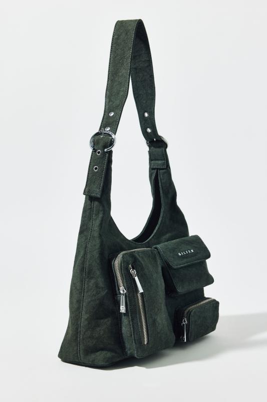 SILFEN Nora Canvas Hobo Bag | Urban Outfitters Korea - Clothing, Music ...