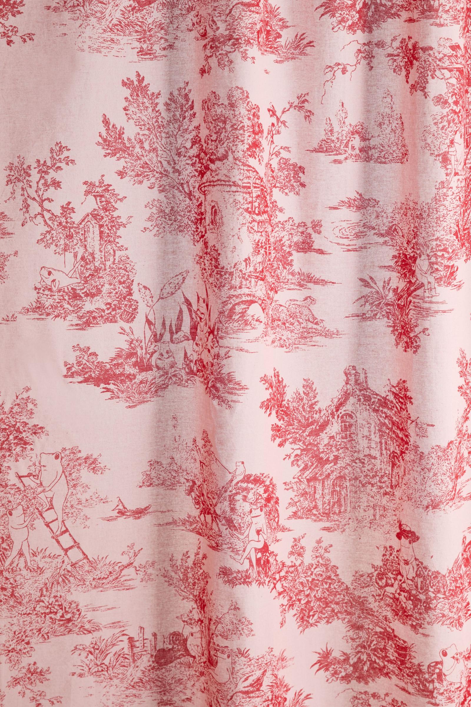 Frog Toile Patterned Shower Curtain | Urban Outfitters Korea - Clothing ...