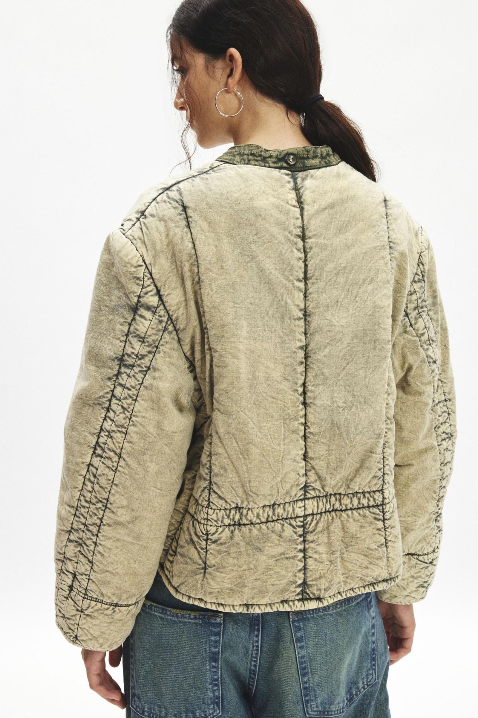Urban Renewal Remade Acid Wash Liner Jacket | Urban Outfitters Korea ...