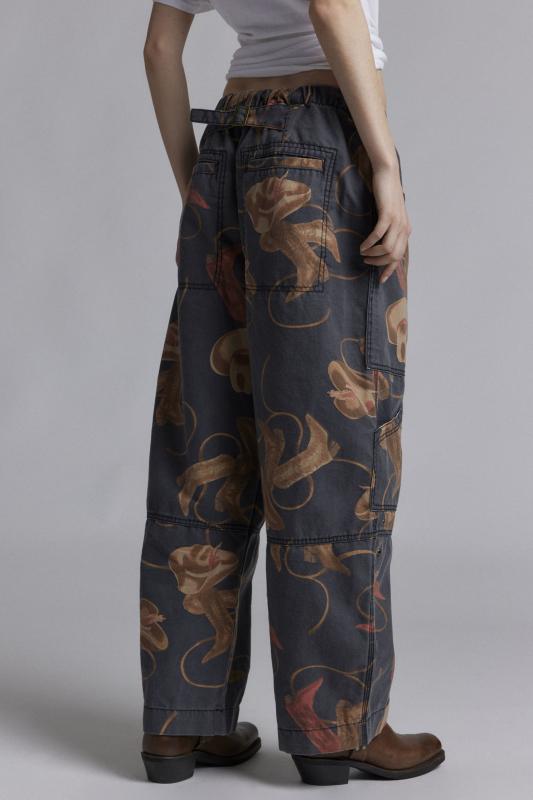 BDG Charlie Printed Wide-Leg Pant | Urban Outfitters Australia ...