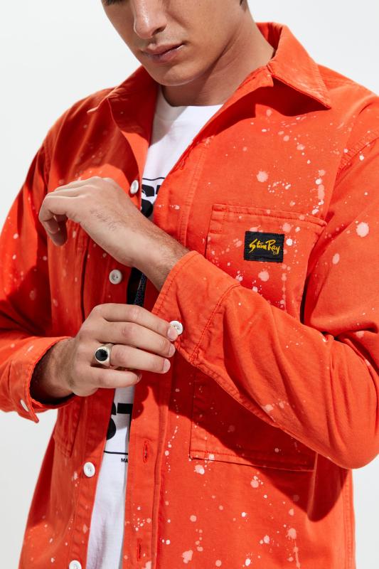 Stan Ray Paint Splatter Overshirt | Urban Outfitters Hong Kong ...