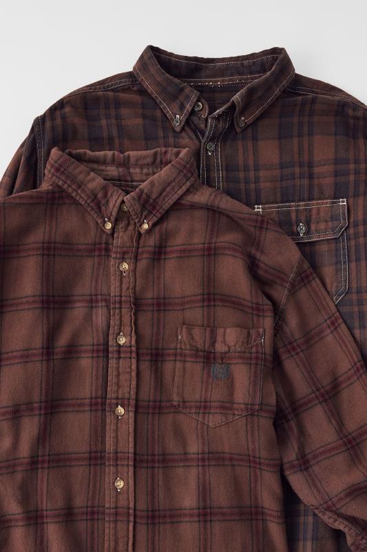 Urban Renewal Remade Overdyed Wash Flannel Shirt | Urban Outfitters ...