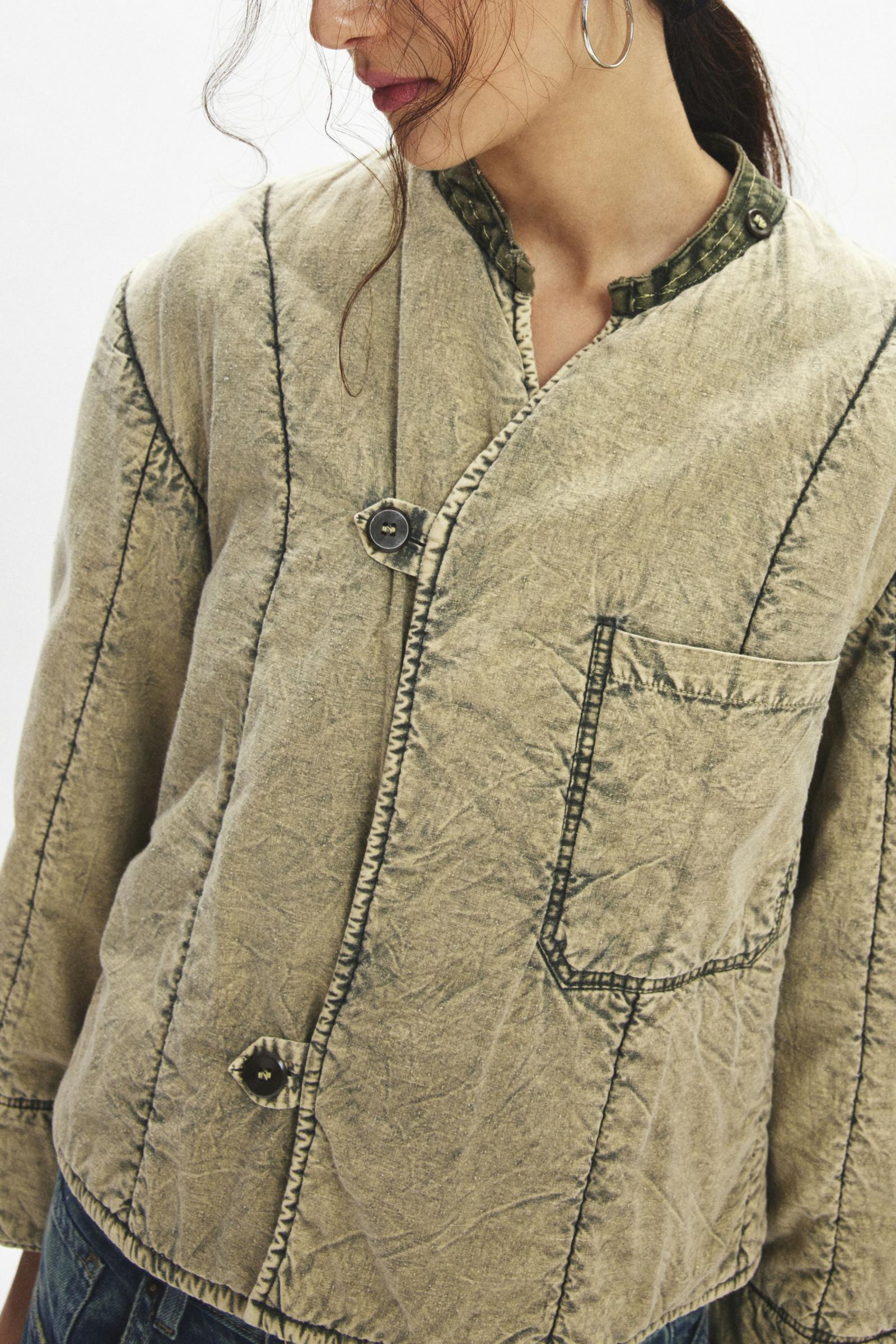 Urban Renewal Remade Acid Wash Liner Jacket | Urban Outfitters Korea ...