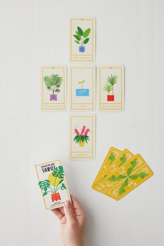 Houseplant Tarot: A 78-Card Deck Of Adorable Plants And Succulents For ...
