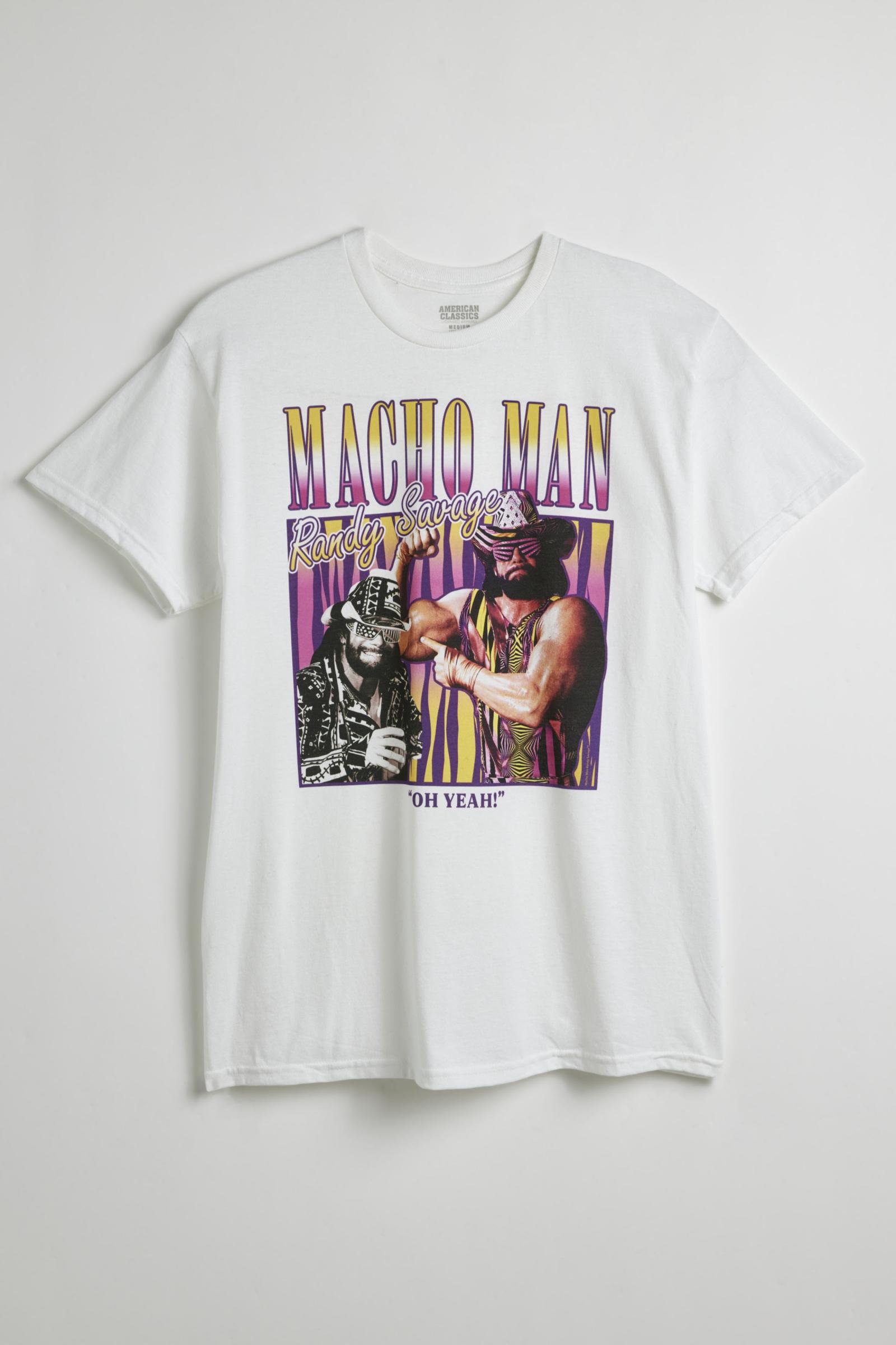 Macho Man Randy Savage Tee | Urban Outfitters Mexico - Clothing, Music ...