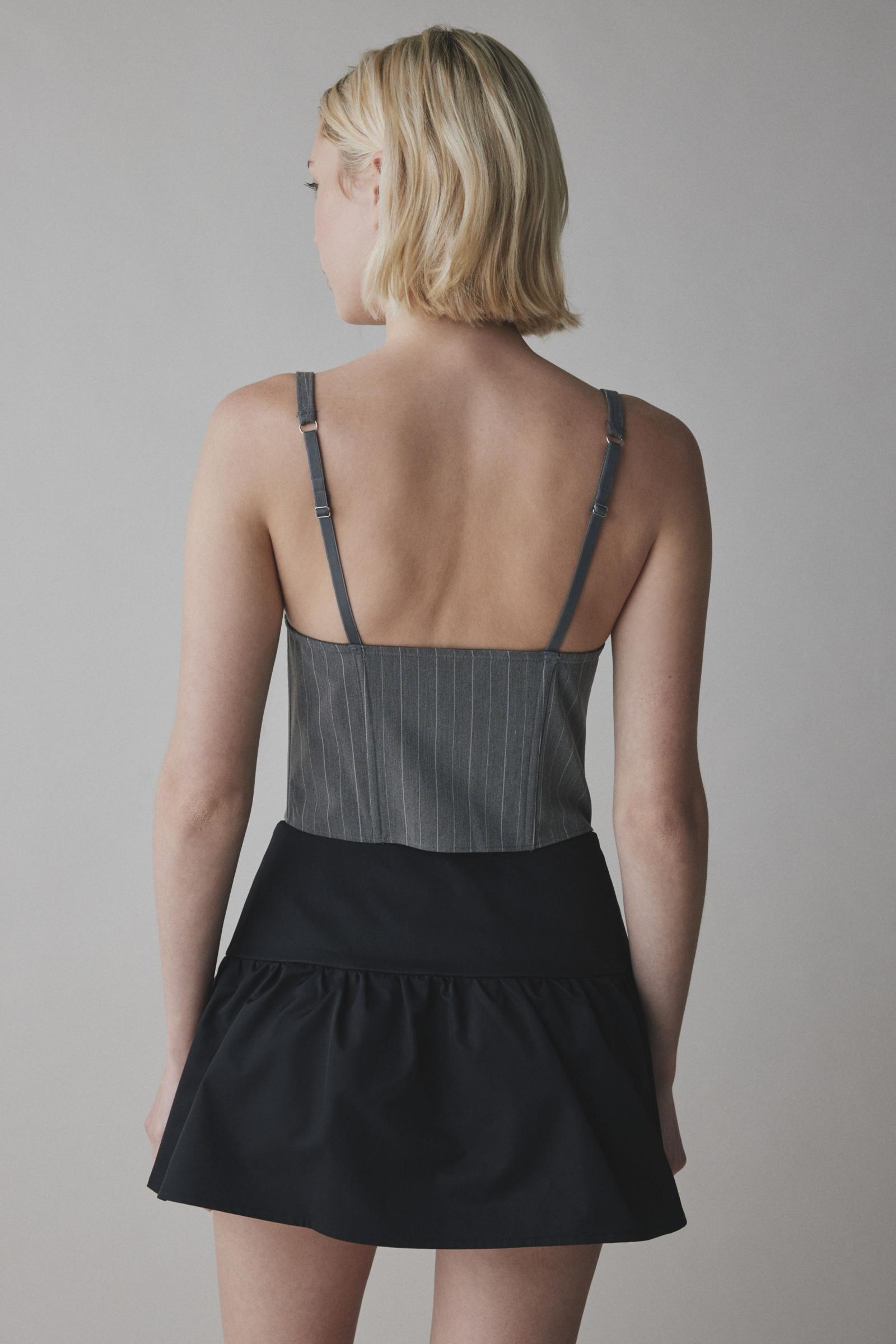 Out From Under Dolce Verano Pinstripe Flyaway Corset Cami | Urban ...