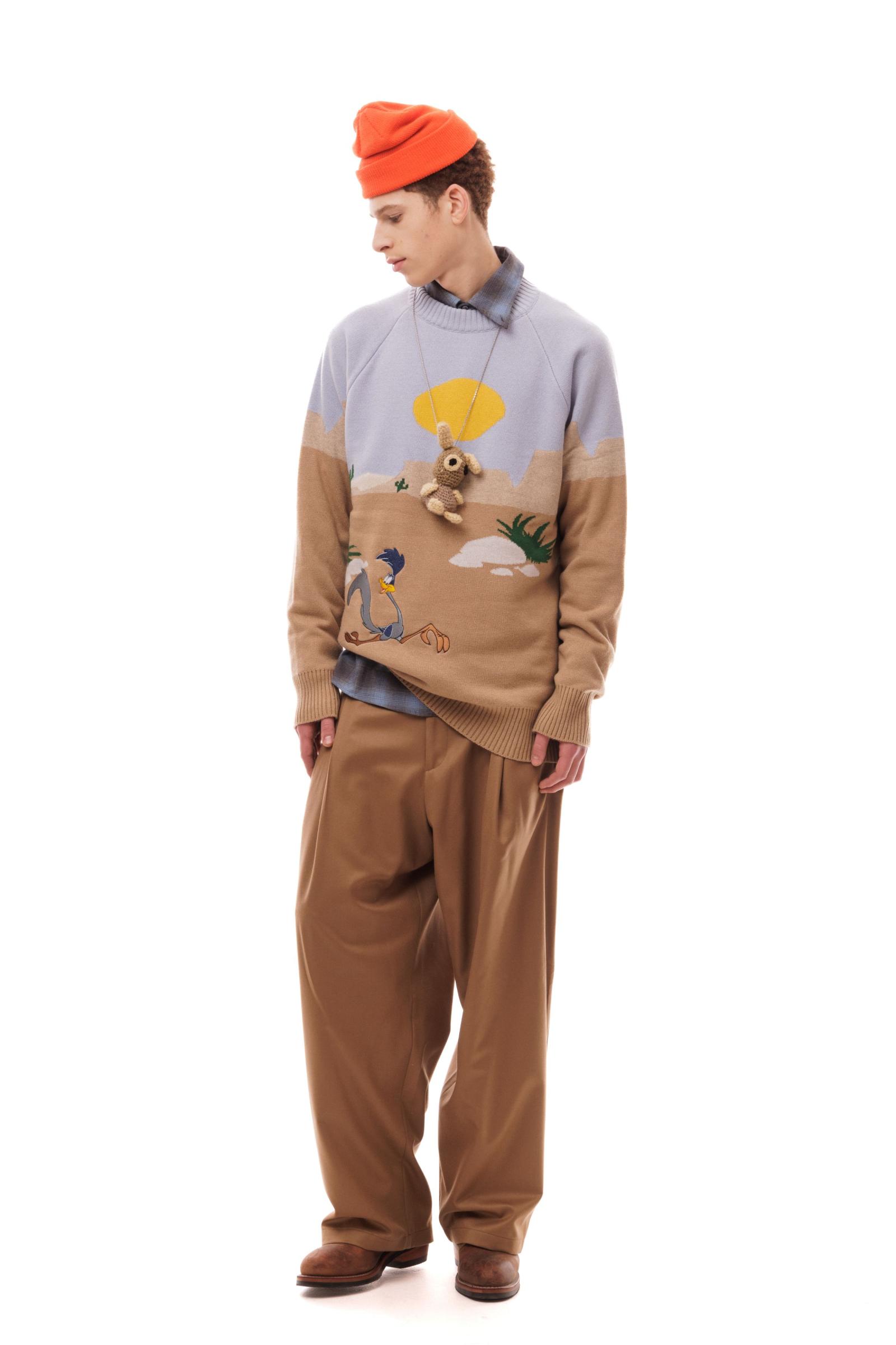 LC23 Looney Tunes Embroidered Sweater | Urban Outfitters 日本公式サイト ...