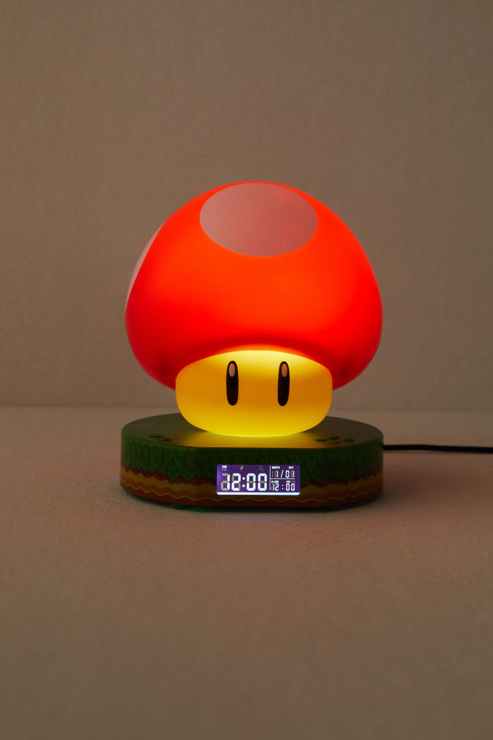Super Mario Mushroom Digital Alarm Clock | Urban Outfitters Singapore ...