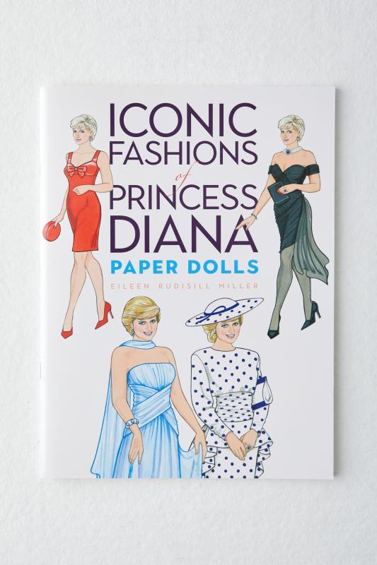 Iconic Fashions Of Princess Diana Paper Dolls By Eileen Rudisill Miller ...