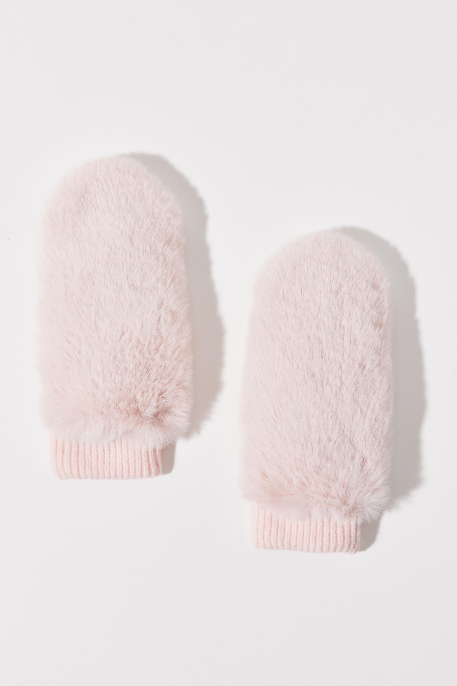 Fuzzy Faux Fur Convertible Mitten | Urban Outfitters Australia ...