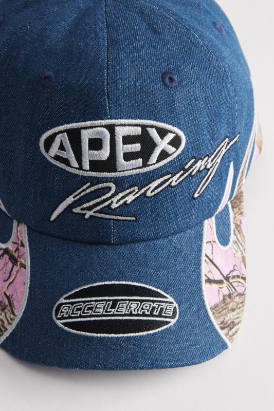 Camo Flame Denim Racing Dad Hat | Urban Outfitters Taiwan - Clothing ...