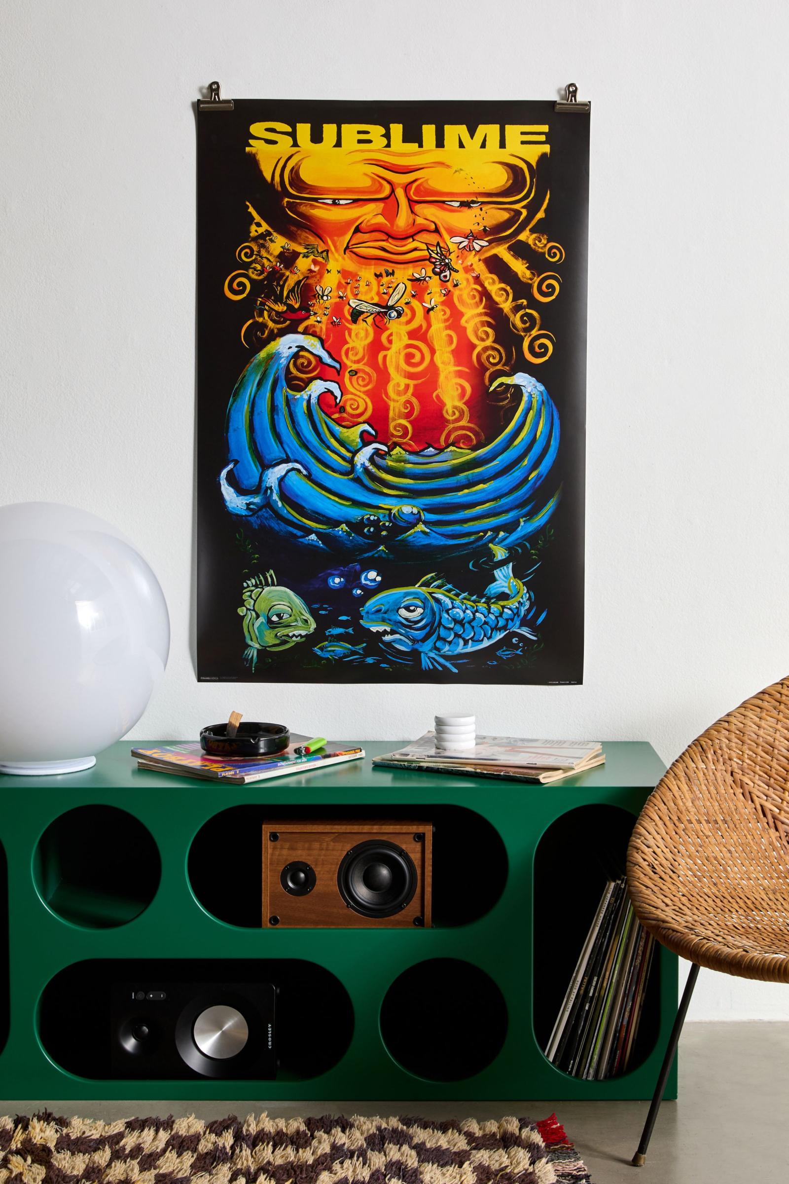 Sublime Sun & Fish Poster | Urban Outfitters Australia - Clothing ...