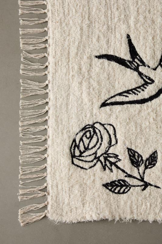Charm Embroidered Shag Rug | Urban Outfitters Australia - Clothing ...