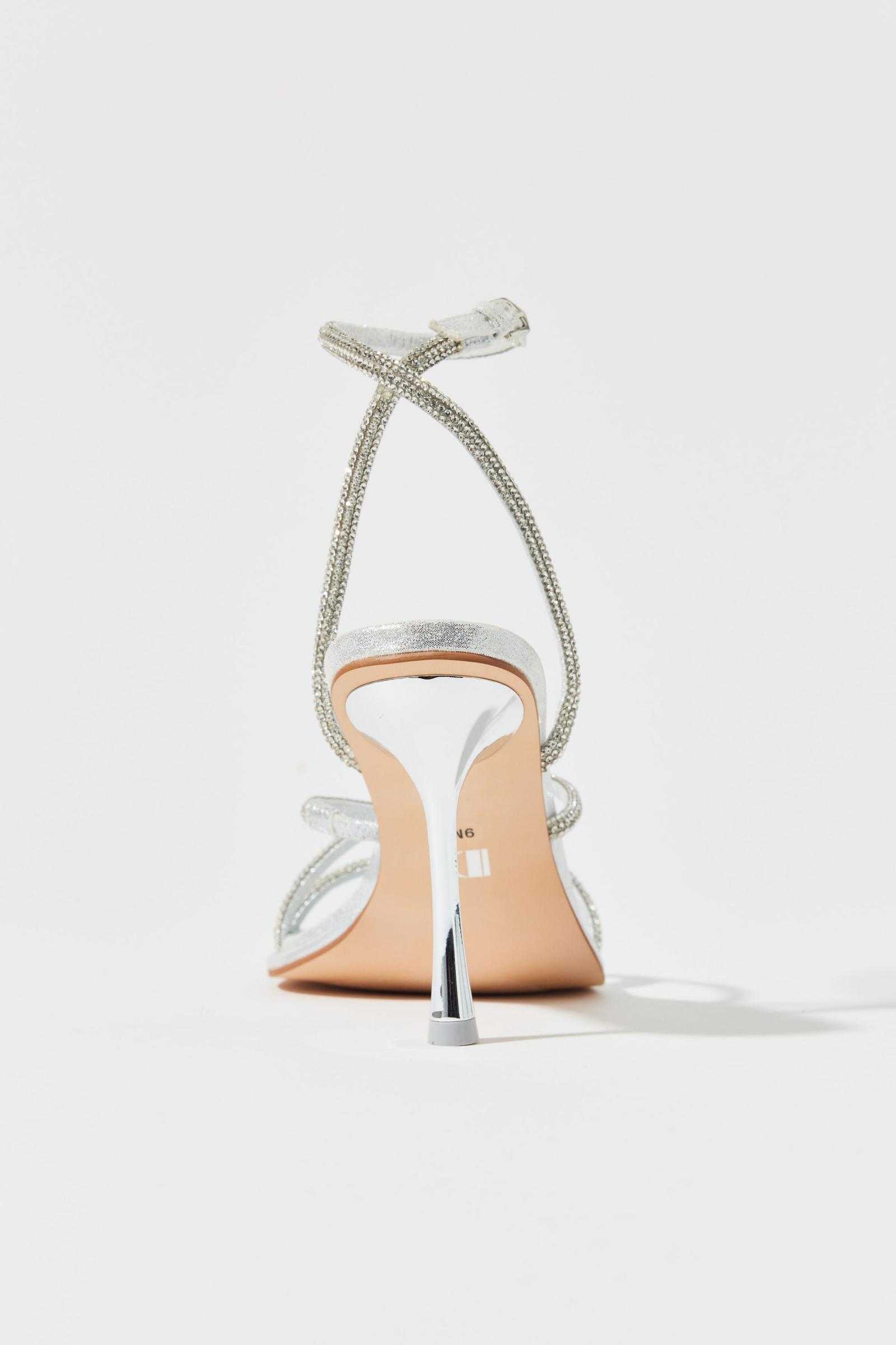 D’Amelio Footwear Dalilah Rhinestone Strappy Sandal | Urban Outfitters ...