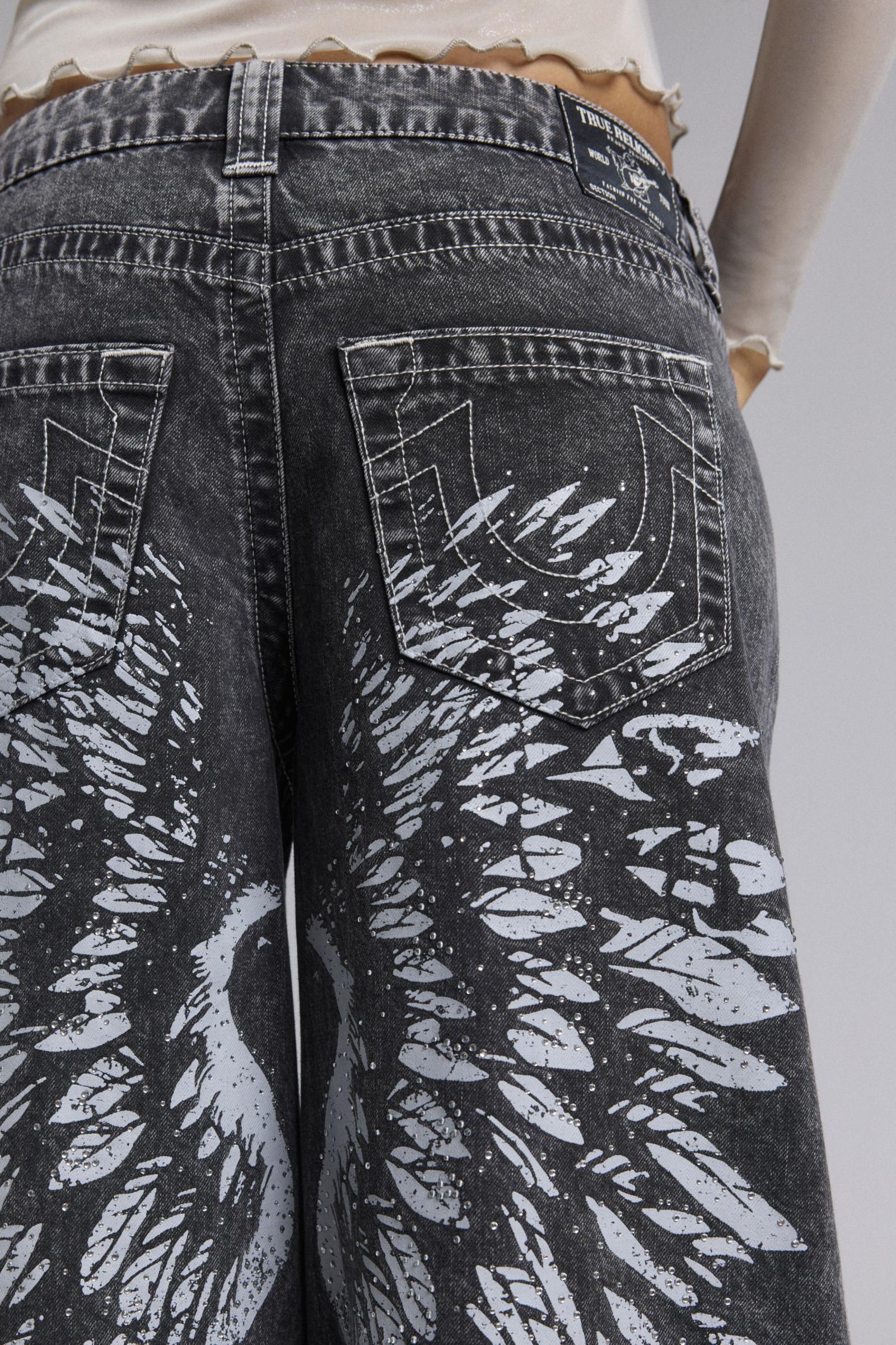 True Religion Jessie Wing Super Baggy Jean | Urban Outfitters Singapore ...