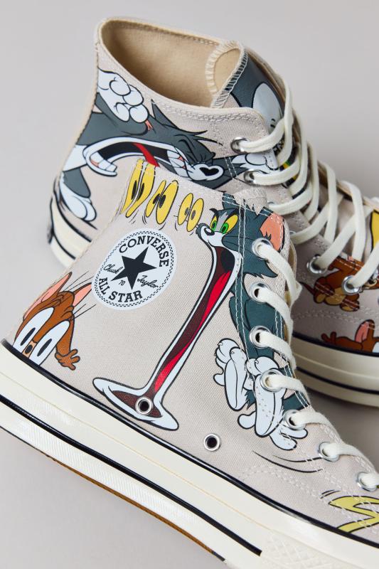 Converse Chuck Taylor All Star Tom & Jerry Pattern High Top Sneaker ...
