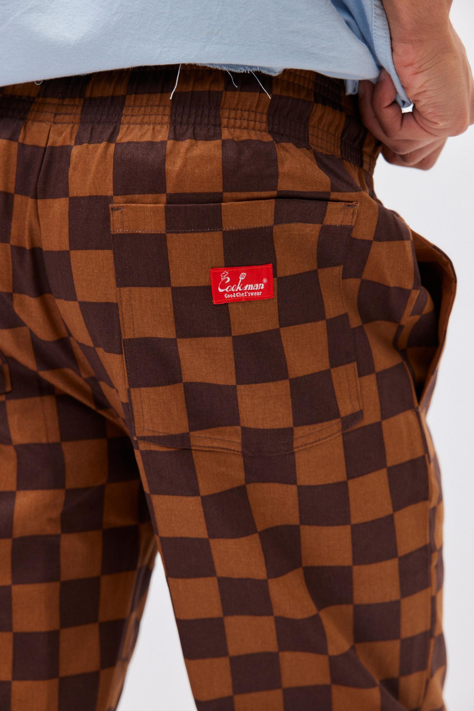 Cookman Checkerboard Wide Chef Pant | Urban Outfitters Korea - Clothing ...