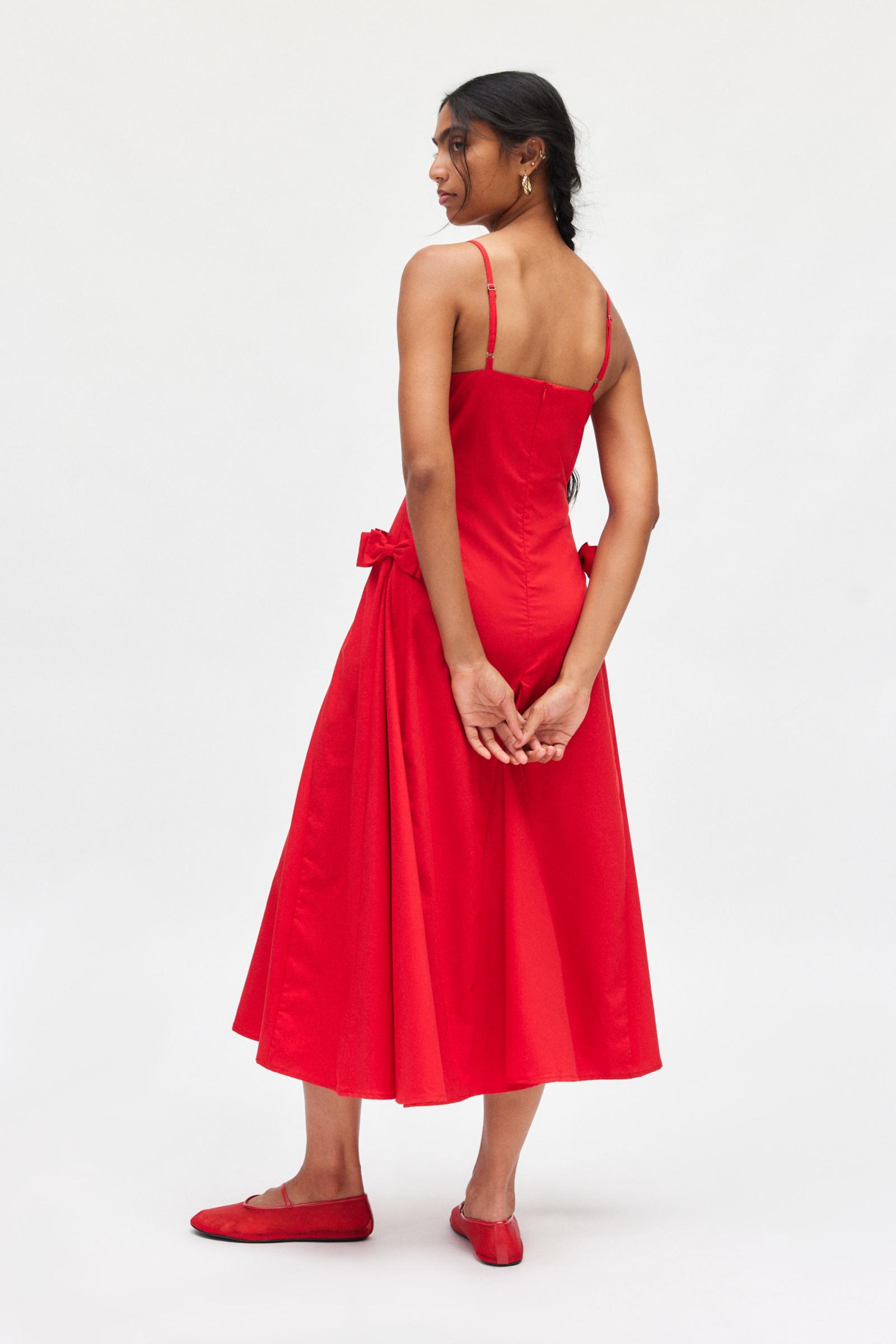 Sister Jane Minnie Bow Cami Midi Dress | Urban Outfitters Japan ...