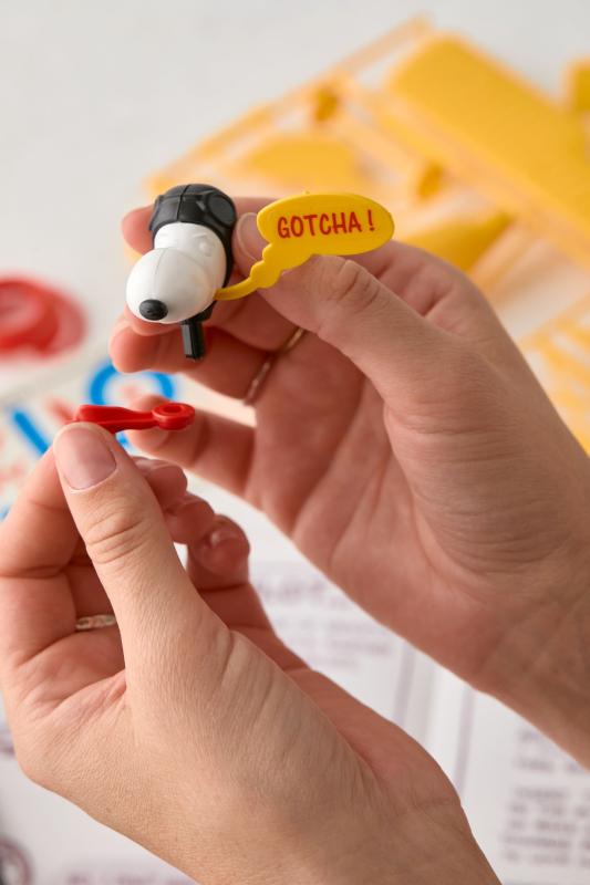 Peanuts Snoopy & His Sopwith Camel Aircraft Model Airplane DIY Kit ...