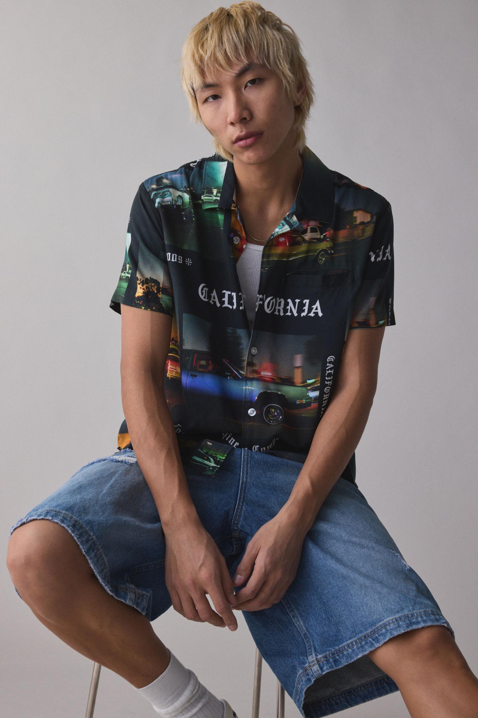 Loser Machine Lowrider Pattern Shirt | Urban Outfitters Australia ...