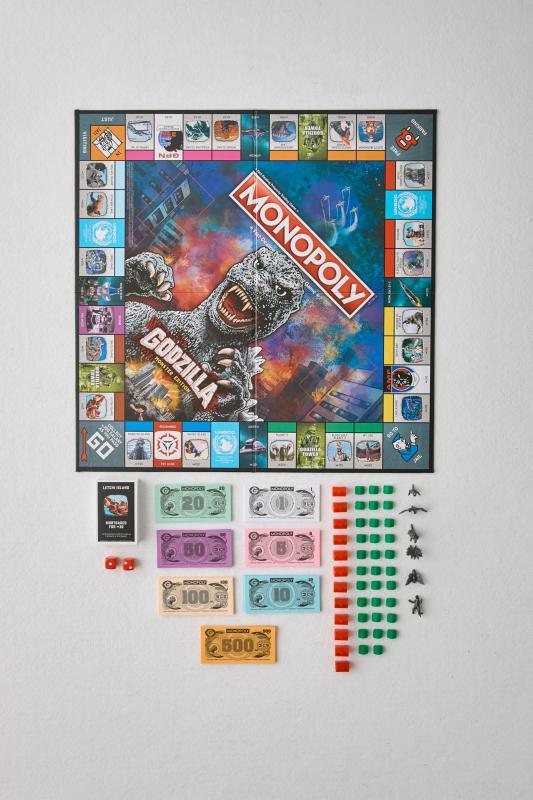 Monopoly: Godzilla Edition Board Game | Urban Outfitters Japan ...