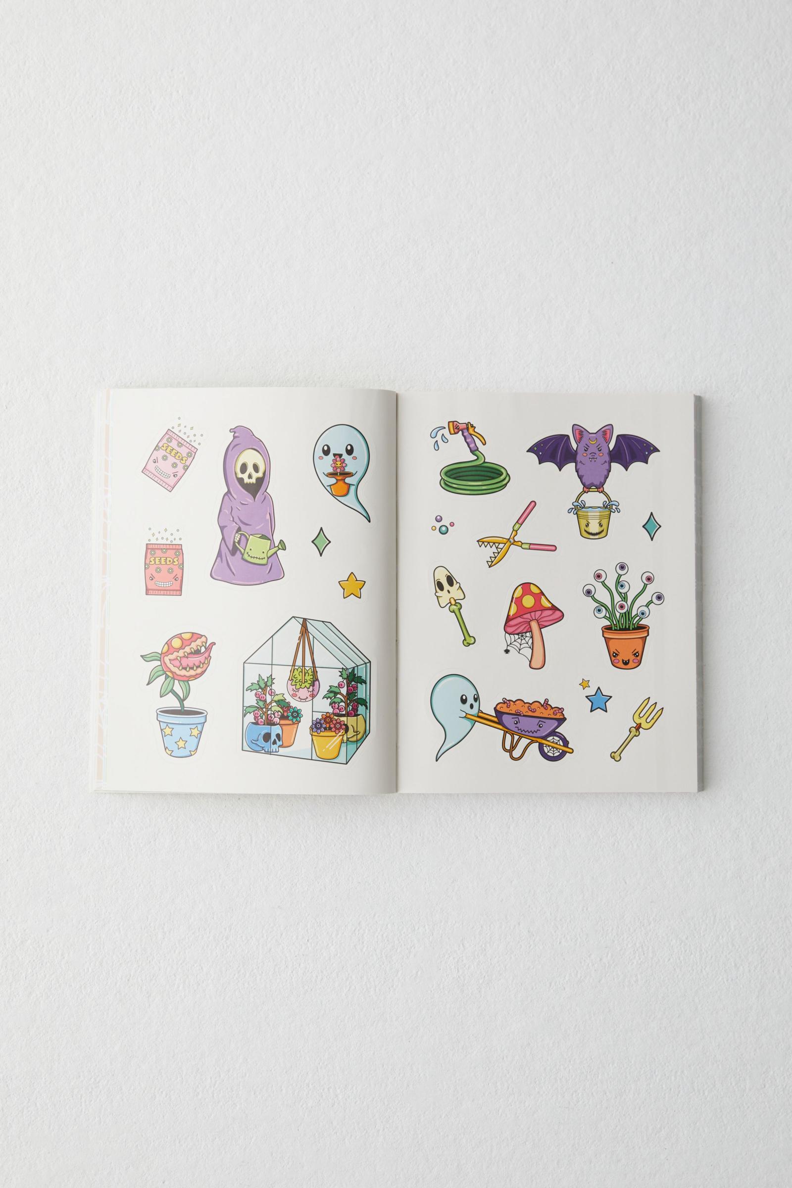 The Creepy Cute Sticker Book: 500+ Stickers To Scare You Silly By ...