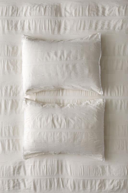 Sophia Raw Edge Sham Set | Urban Outfitters Korea - Clothing, Music ...