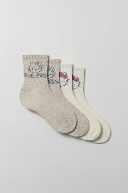 Hello Kitty Quarter Sock 2-Pack | Urban Outfitters Hong Kong - Clothing ...